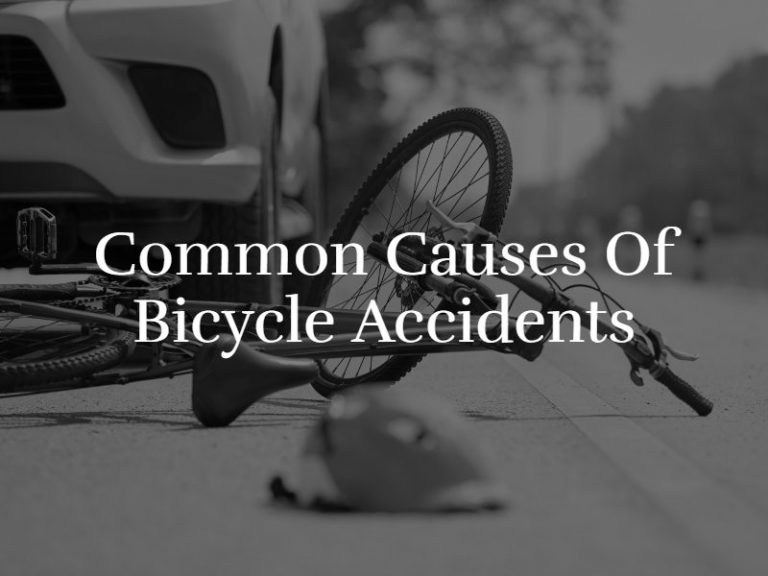 The Most Common Causes Of Bicycle Accidents Hill Law Firm